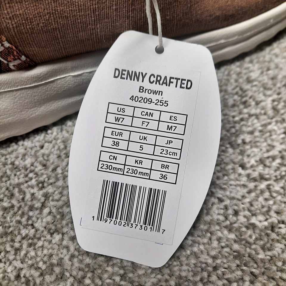 Hey Dude Denny Women's Brown Slip On Comfort Bootie Boots Shoes Size 7 ...