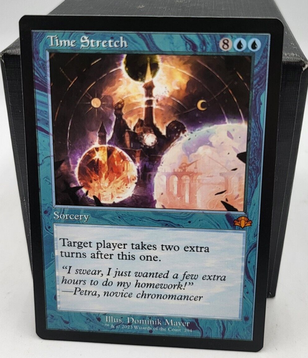 MTG TIME STRETCH (RETRO FRAME) Dominaria Remastered NM - MINT Mythic | eBay