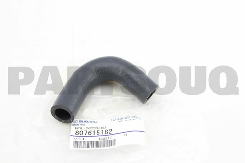 807615182 Genuine Subaru HOSE-15X22X66X63 80761-5182 | eBay