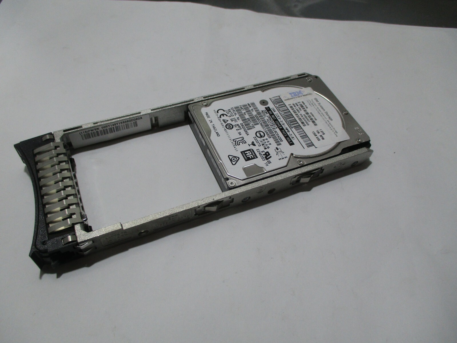 IBM 00RX927 1.8TB 10K 12GB 2.5" SAS HDD 00RY148 00Y5909 V3700 6099-24E ...