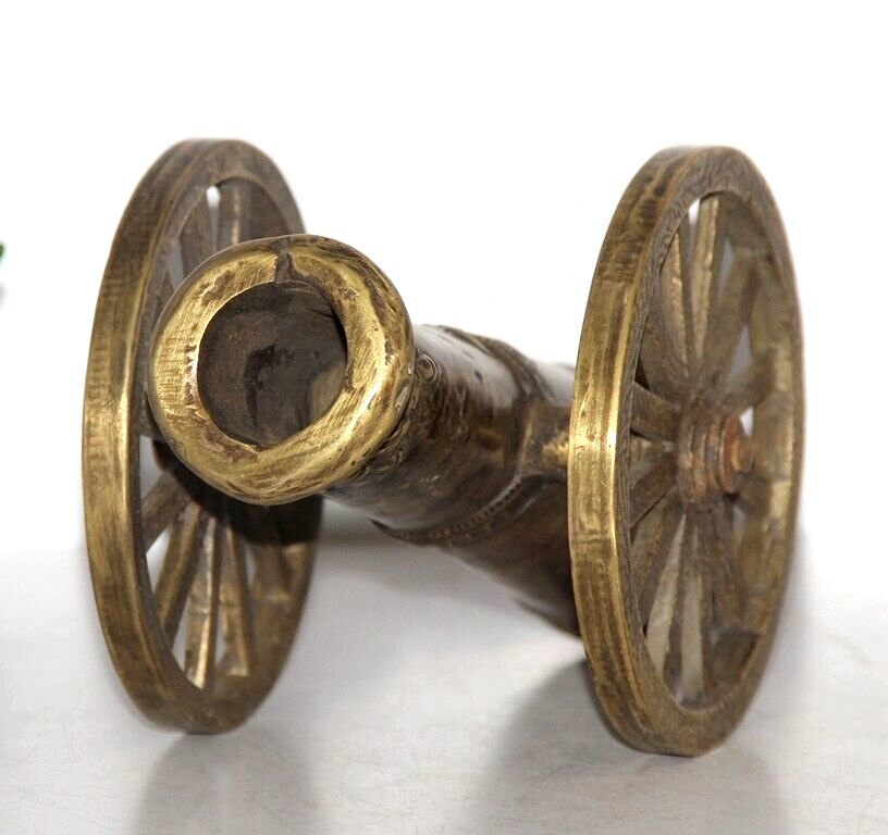 Antique Solid Old Brass Handmade Vintage Look Canon Gun Decorative 7498 ...