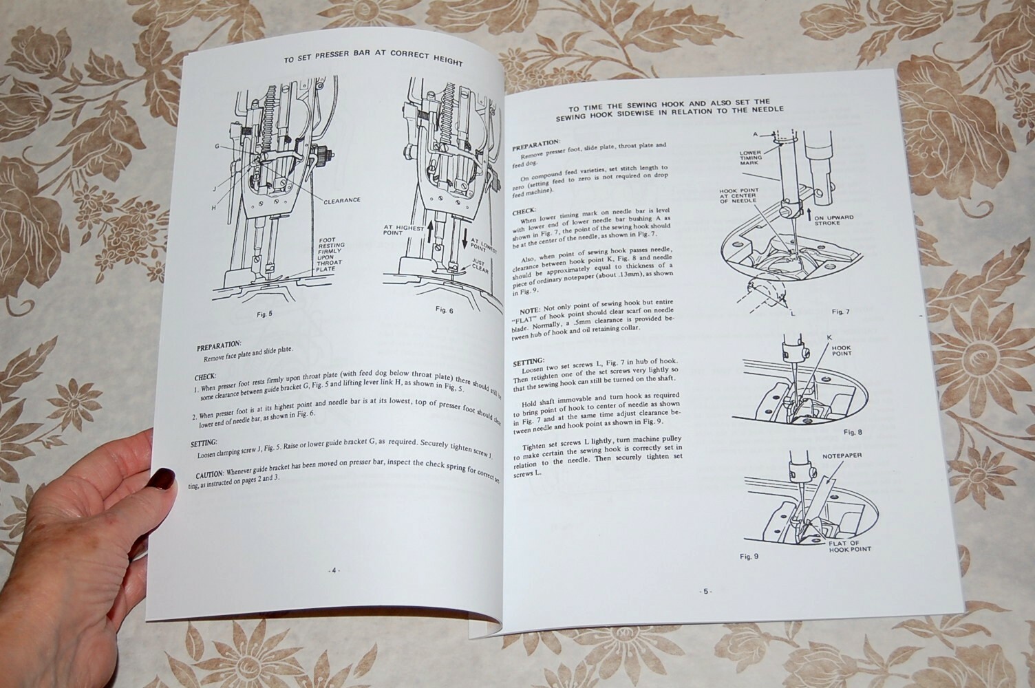 Rare Service Manual for Singer Class 591 Sewing Machines, 591D300A ...