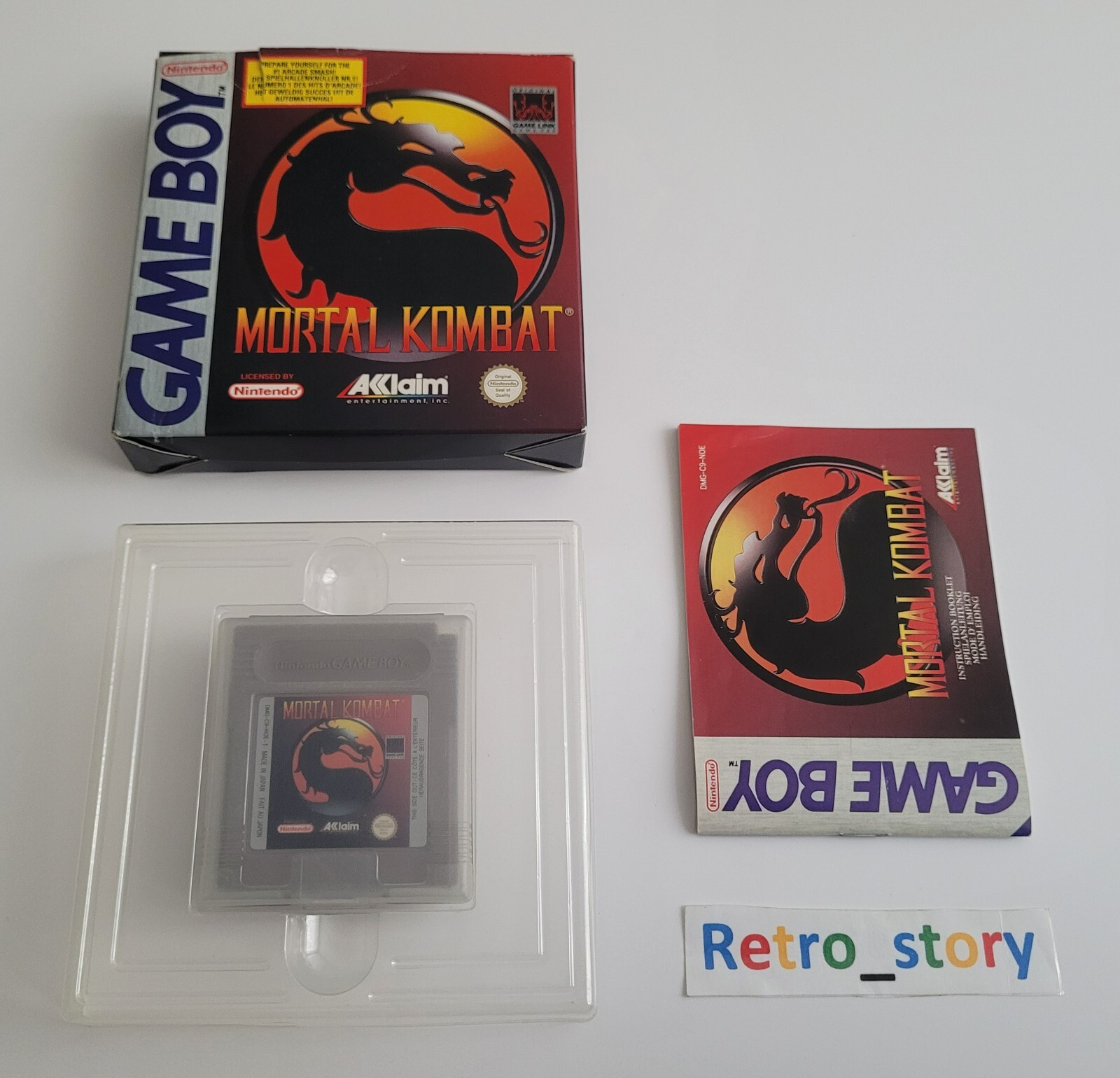 Mortal Kombat Game Boy - Prix - Photo - Présentation