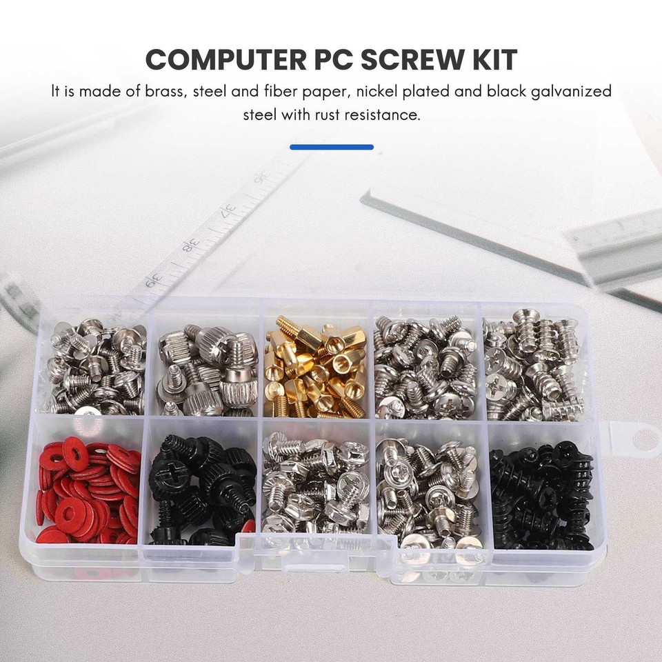 360PCS Personal Computer Screw,Pc Case Screws,Motherboard Standoffs ...