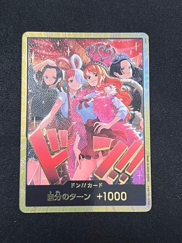 One Piece Card Game Heroines Edition Gold Don!! Nami Hancock Robin Uta ...