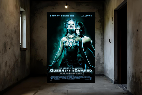 Queen of the dammed Horror Movie Poster/Print A3/A4/A5 230gsm Framed | eBay