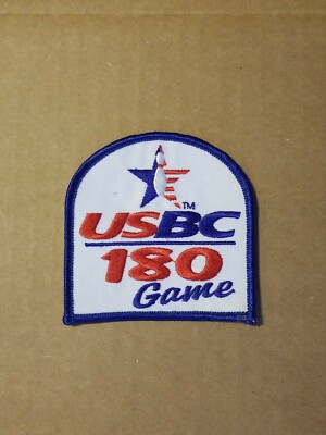 United States Bowling Congress USBC Patch 180 Game ABC WIBC USA YABA ...