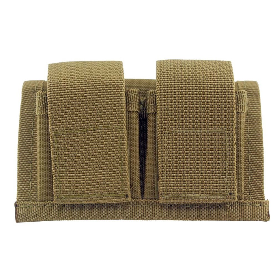 Tactical Belt Revolver Double Speedloader Molle Pouch for 22/32/38/357 ...