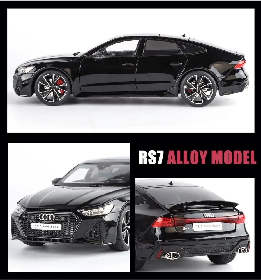 1:18 Key Remote Control Version AUDI RS7 Alloy Sport Car Model Diecast ...