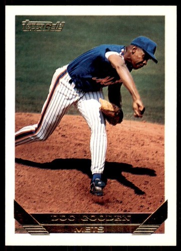 1993 Topps Gold Doc Gooden A Baseball Cards #640 | eBay