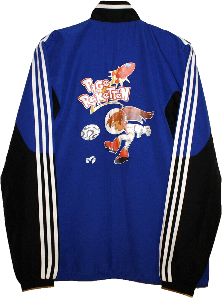 PERFECT! 2011 DENMARK Football Jacket Track suit HUMMEL size M Tricot ...
