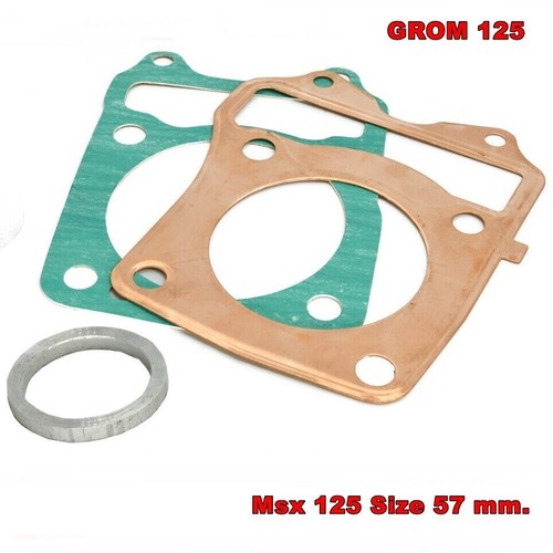 MSX copper gasket 57 mm. FOR HONDA GROM 125 MSX 125 Big Bore Piston | eBay