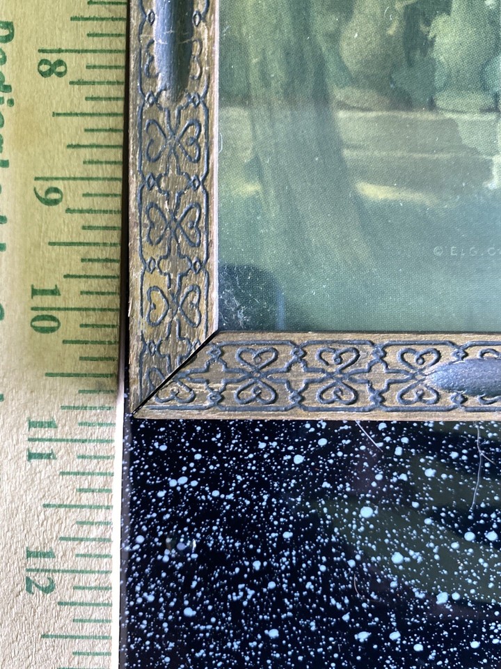 R Atkinson Fox 1920’s Print & Frame The Magic Pool 10” x 15” E. G. Co ...