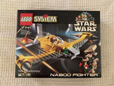 Star Wars Lego Naboo Fighter 7141 Very Rare, Still Sealed, Excellent ...
