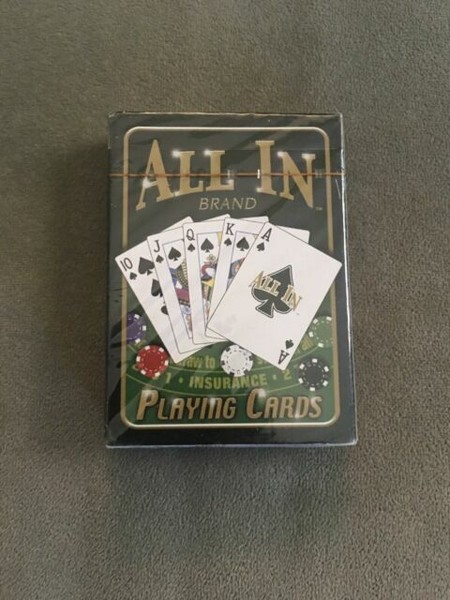 Miscellaneous Novelty-toys A131 All in BRAND Poker Playing Cards for ...