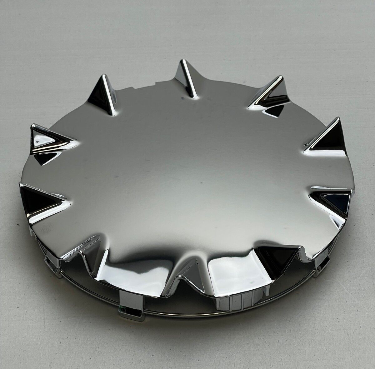 SSR Chrome No Logo Snap In Wheel Center Cap with Lock Ring SSR-REARCAP ...