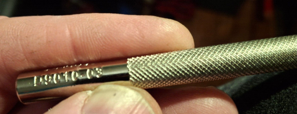 3 pieces Tandy Leather CRAFTOOL Stamping Tool Meander Border D9010-01 ...