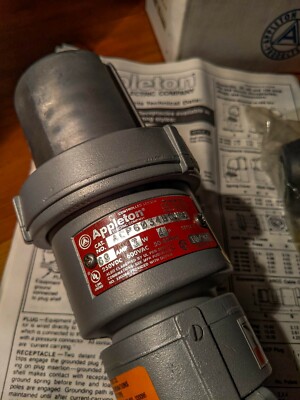 Plugs - Appleton Acp6034bc