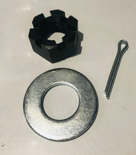 ALKO Castellated Axle Nut, Split Pin and Washer Kit (2T) | eBay