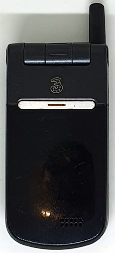 GENUINE VINTAGE NEC e338 MOBILE FLIP PHONE 3G LOCKED THREE - EASY USE ...