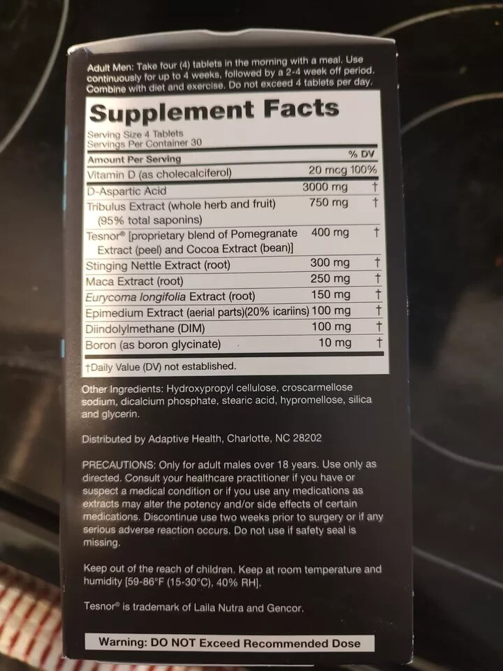 Nugenix TOTAL-T ULTIMATE Advanced Total Test Booster 120 Tablets | eBay