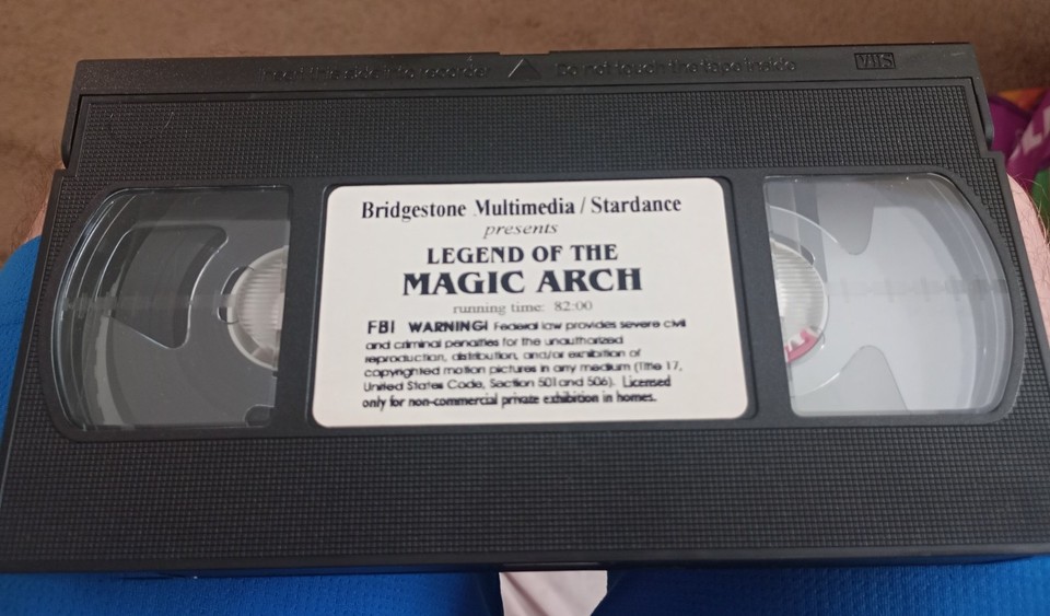 Legend Of The Magic Arch Rare VHS, Fantasy Horror SOV Kids Bridgestone ...