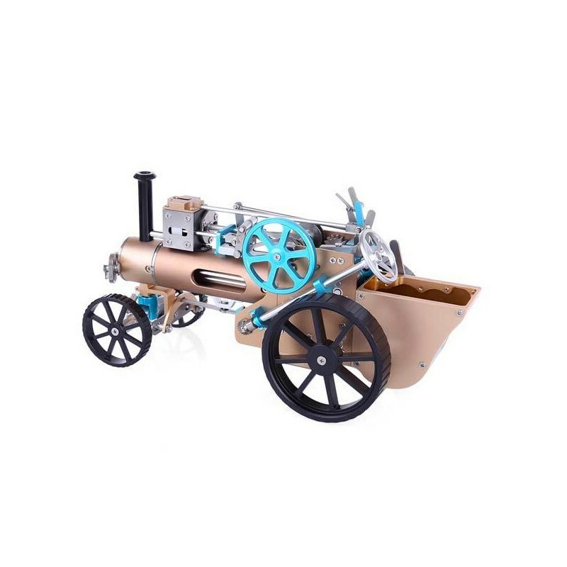 Steam Car Model Steam Engine Car Kit Steam Automobile Unassembled Toy ...