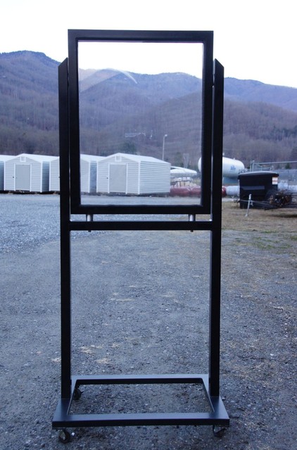 $965 Weather Warrior 22" x 28" Heavy Duty Outdoor Sign Holder Stand ...