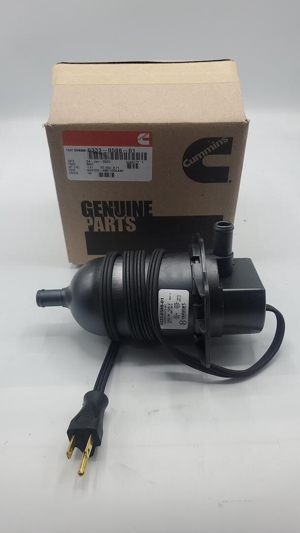 Genuine ONAN 333-0588-01 HEATER-ENG COOLANT OEM Onan Part 333-0588-01 ...