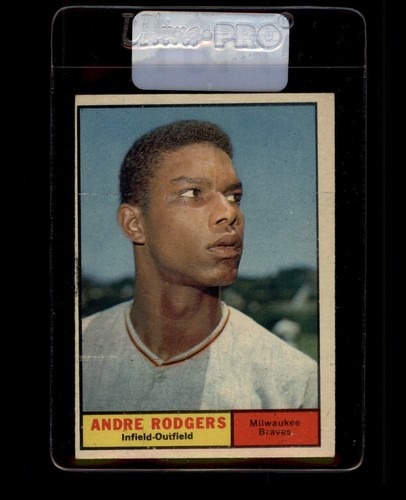 1961 ANDRE RODGERS TOPPS #183 BRAVES EX/EXMT *7461 | eBay
