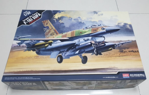 ACADEMY 12105 1/32 F-16I SUFA Combat Israel Air Force Plane Hobby Model ...
