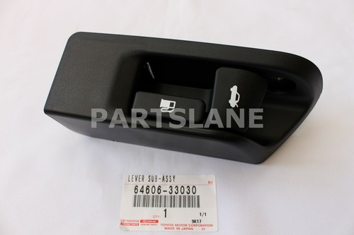 Toyota Camry Yaris OEM Floor Trunk Release Fuel Lid Lock Open Lever ...