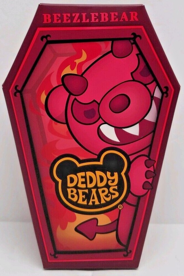 DEDDY BEARS Plush in Coffin 5 inch INNOV8 CREATIVE ACADEMY LTD Series 1 ...