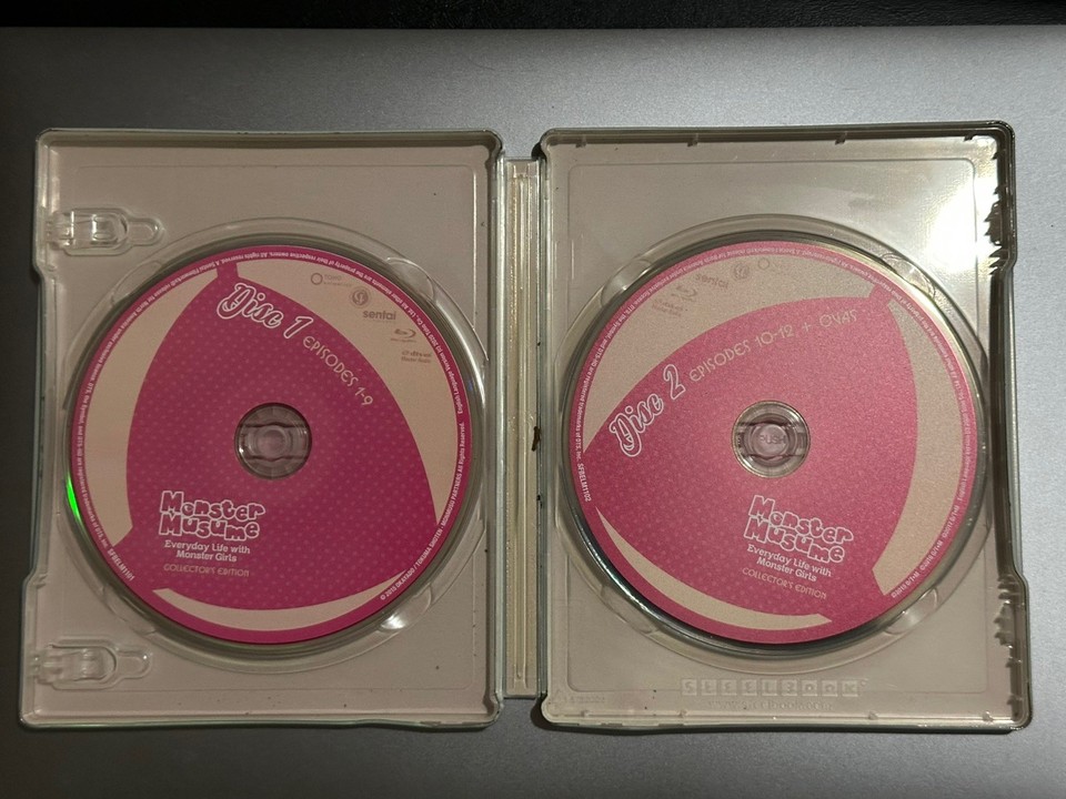 Monster Musume Collector's Steelbook Edition Blu-Ray Complete Series ...