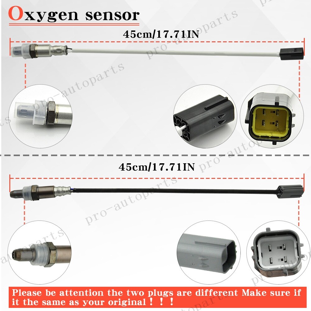 2 Pcs Upstream & Downstream Oxygen O2 02 Sensor For 2007-2013 Nissan ...
