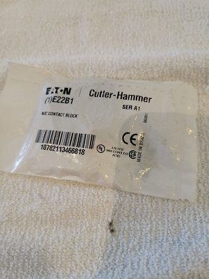 ( 1 ) Eaton Cutler-Hammer E22B1 Series A1 Contact Block | eBay