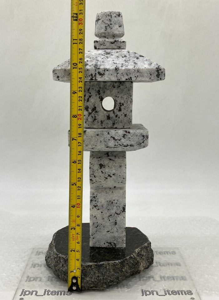 Small Granite Stone Lantern Tourou Japan Japanese Garden Ornament ...