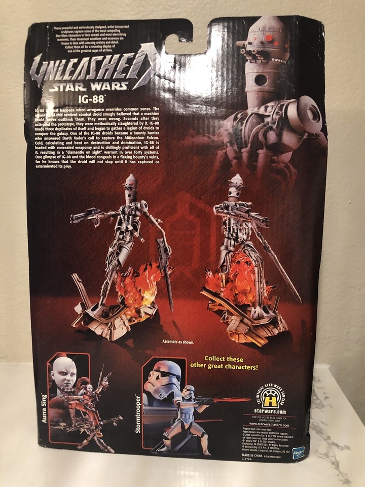 STAR WARS 2004 UNLEASHED IG-88 NEW IN PACKAGE | eBay