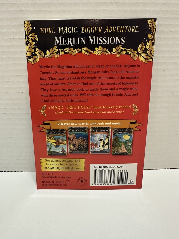 Magic Tree House Merlin Missions Book 9 Dragon Of The Red Dawn By Mary ...
