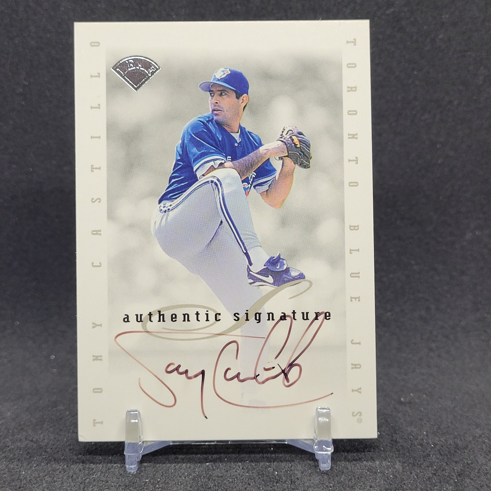 1996 LEAF TONY CASTILLO SIGNATURE SERIES CERTIFIED AUTO AUTOGRAPH CARD ...