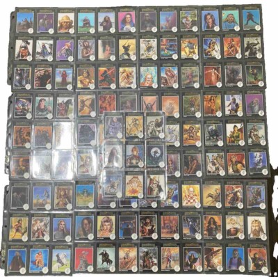 Set of 119 Forgotten Realms Trading Card Dungeons & Dragons TSR 1991 ...