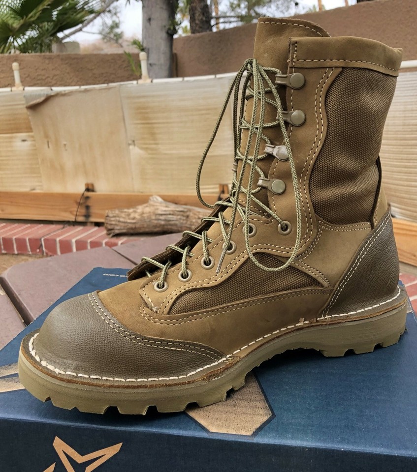 Wellco E163 USMC RAT Temperate Weather Combat Boot, Size 9.5R and 9.5W ...