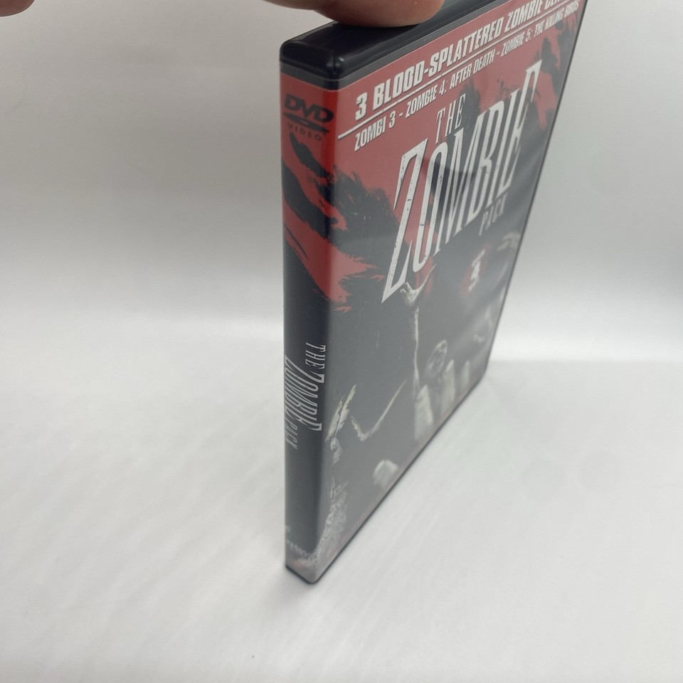 the zombie pack dvd 3 Movie Lot Zombie 3 Zombie 4 After Death Zombie 5 ...