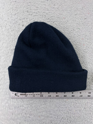 Thinsulate Beanie Toque Adult Blue Knit Insulation Lined 100% Acrylic ...