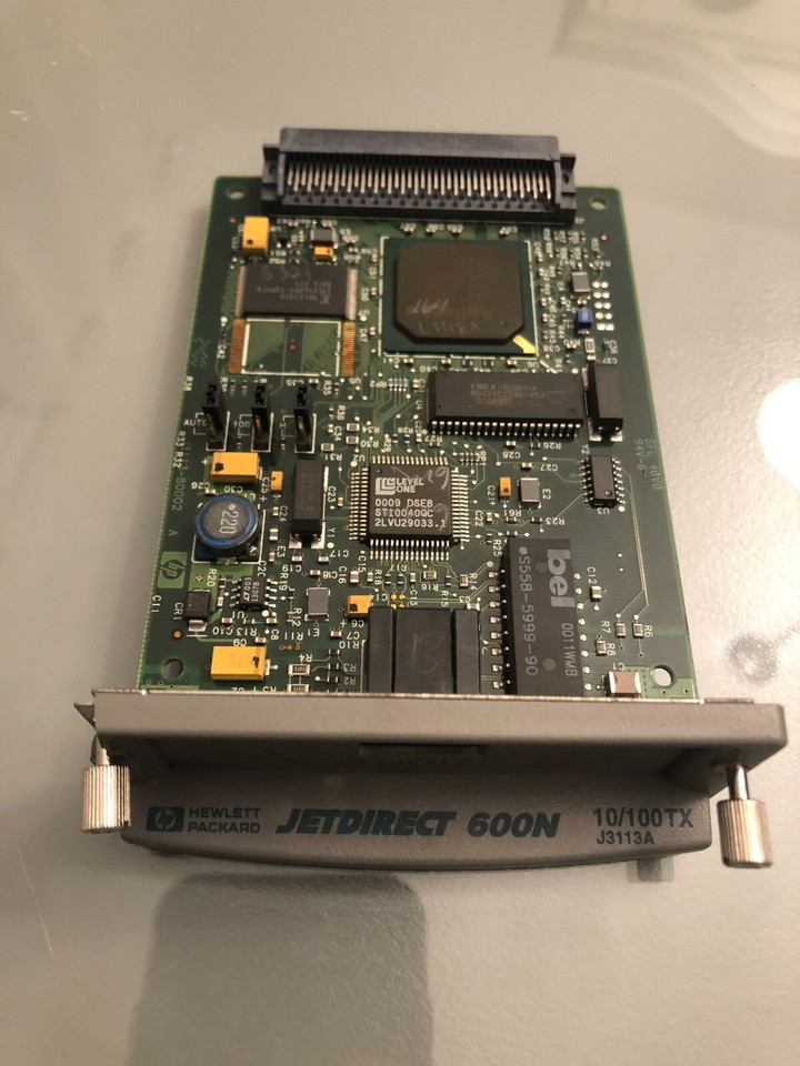 HP DesignJet 800 JetDirect 600N Print Server EIO Ports J3113A J3113 ...