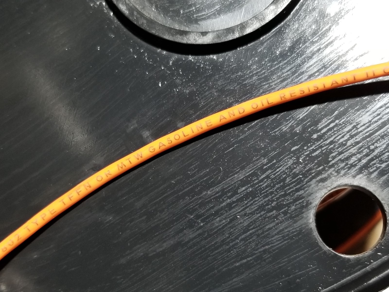 Alan Wire #16awg 26 Stranded TFFN//MTW Building/Fixture Wire Orange ...