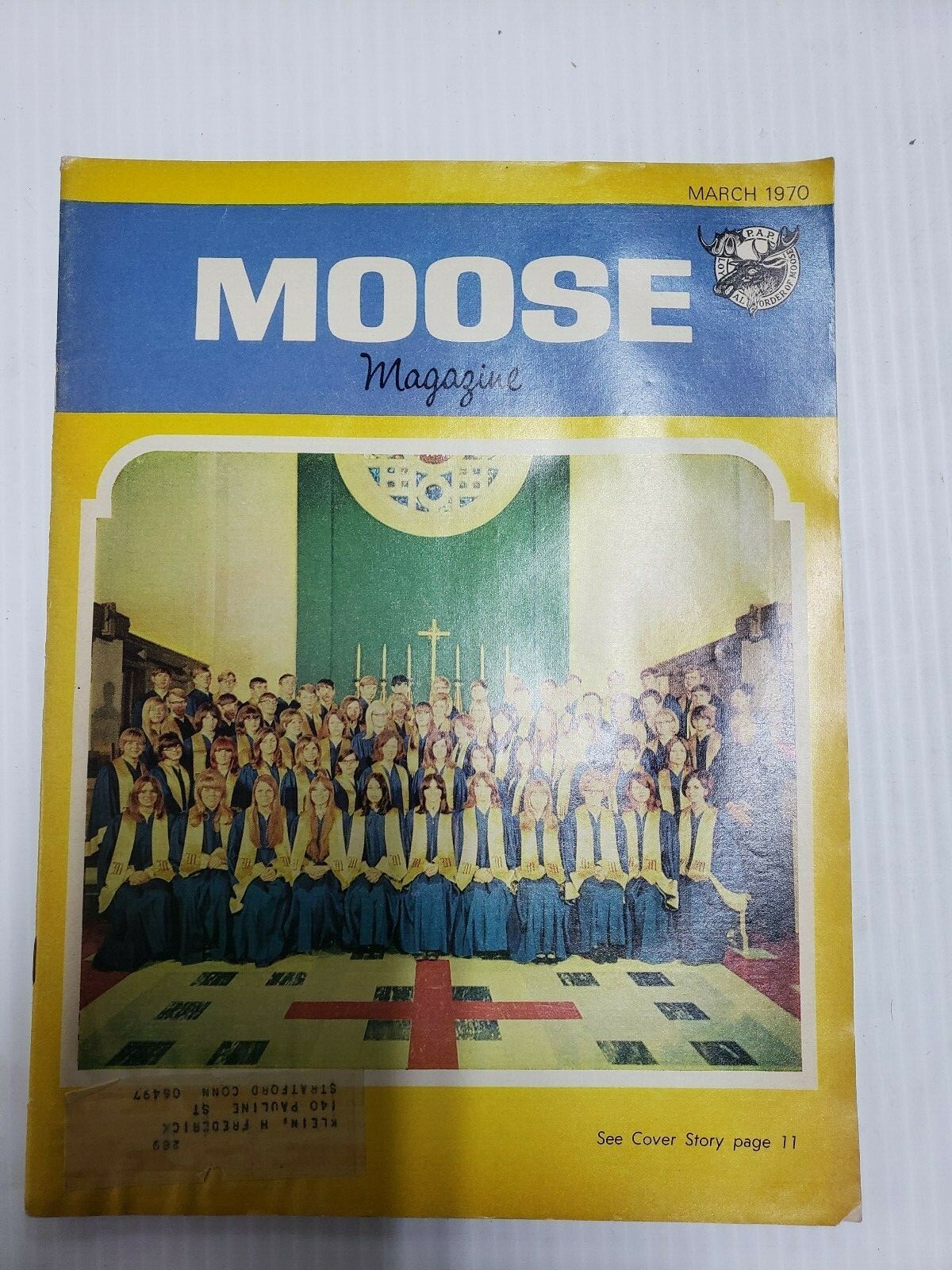 VINTAGE-MOOSE MAGAZINES MARCH 1970 LOOK-RARE!!!(FC39-3) | eBay