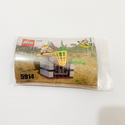 Lego System Sam Sinister And The Baby T-Rex 5914 - Vintage - Complete ...