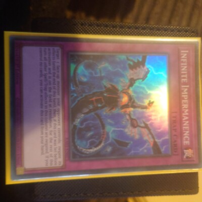 YuGiOh! "Infinite Impermanence" (Super Rare) RA01-EN075 - 1st Edition ...