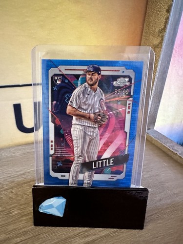 2024 Topps Cosmic Chrome #114 Luke Little RC Blue Moon Rookie Card #63/ ...